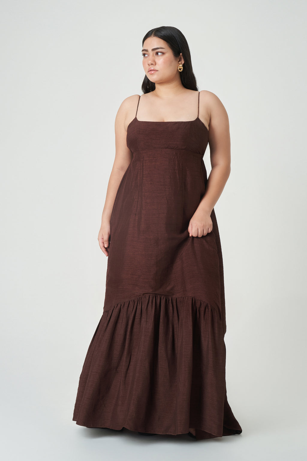 Amara Dress - Dark Walnut – Summer Away