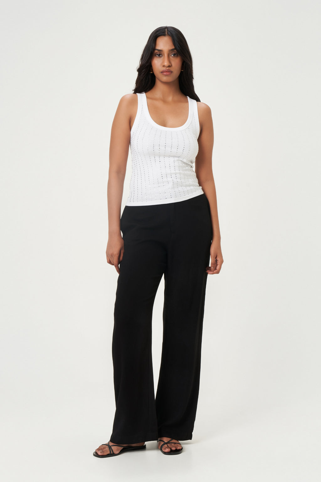 Crystal Tank Top - White – Summer Away